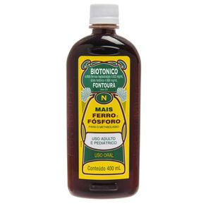 Biotônico Fontoura Sabor Original com 400mL - PedMed