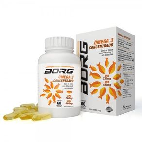 Borg Ômega 3 Concentrado com 60 Cápsulas - PedMed