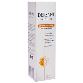 Dersani Loção Oleosa com 100mL - PedMed