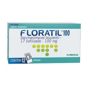 Floratil 100mg com 12 Cápsulas - PedMed