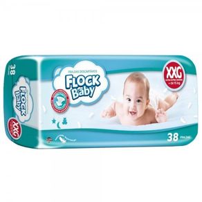 Fralda Flock Baby XXG 38 Unidades - PedMed