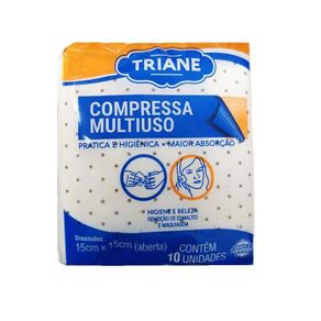 COMPRESSA MULTI-USO 10UND TRIANE - PedMed