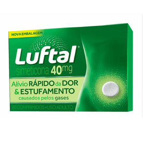 Luftal 40mg com 20 Comprimidos - PedMed