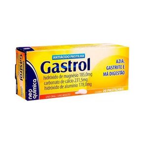 GASTROL PASTILHA 20UND - PedMed