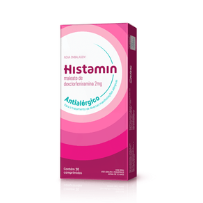 Histamin 2mg com 20 Comprimidos - PedMed