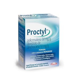 PROCTYL MONODOSE POM 10X3G 10 APLIC - PedMed