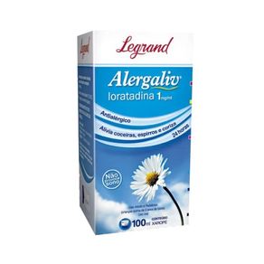 Alergaliv 1mg/mL Xarope com 100mL - PedMed
