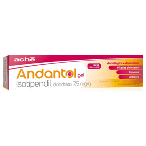 Andantol 7,5mg/g Gel com 40g - PedMed