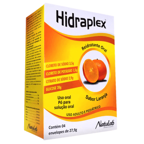 HIDRAPLEX LARANJA CX 4X27,9G - PedMed