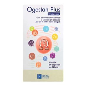 Ogestan Plus com 90 Cápsulas - PedMed