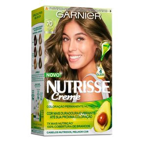 Tintura Garnier Nutrisse Creme Louro Natural Nº70 - PedMed
