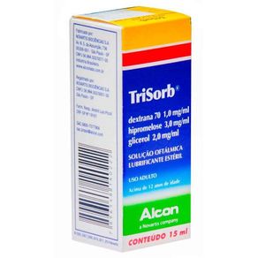 TRISORB SOL OFT 15ML ALC0N - PedMed