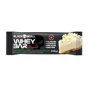 WHEY BAR BLACK SKULL GOURMET LIMAO 45G - PedMed
