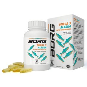 BORG OMEGA 3 ALASKA SUPER CONCENTRADO 30CAPS - PedMed