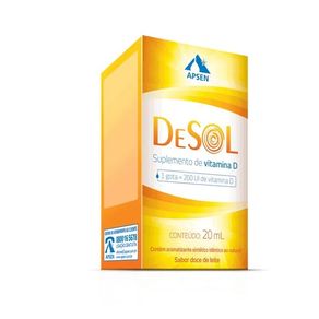 Desol 200UI com 20mL - PedMed