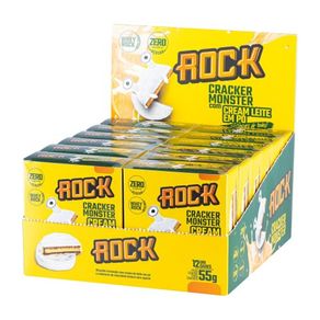 ROCK CRACKER MONSTER LEITE EM PO 55G - PedMed