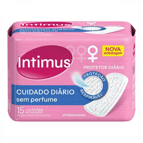 PROTETOR DIARIO INTIMUS CUIDADO AVANCADO 15UND - PedMed