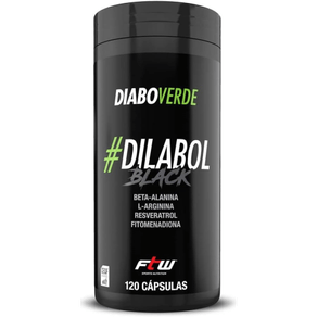 DIABO VERDE #DILABOL BLACK FTW 120CAPS - PedMed